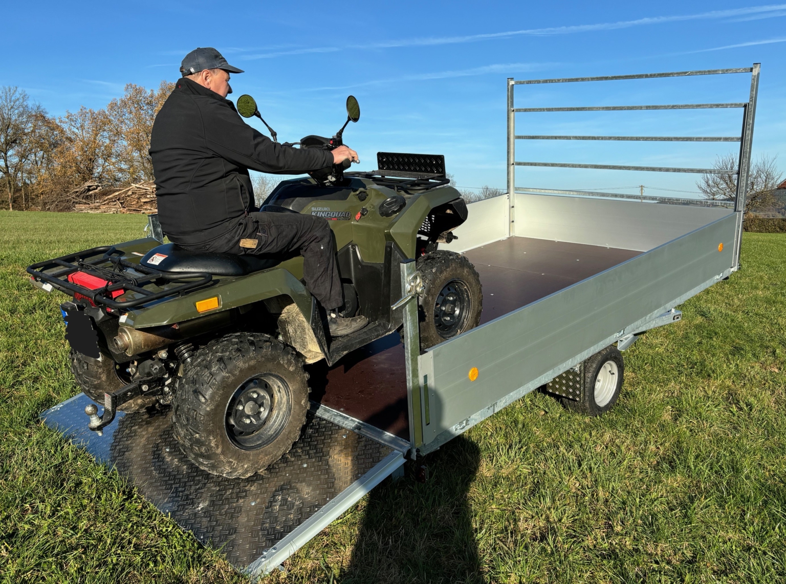 Anhanger Fur Quad Mit Straenzulassung
